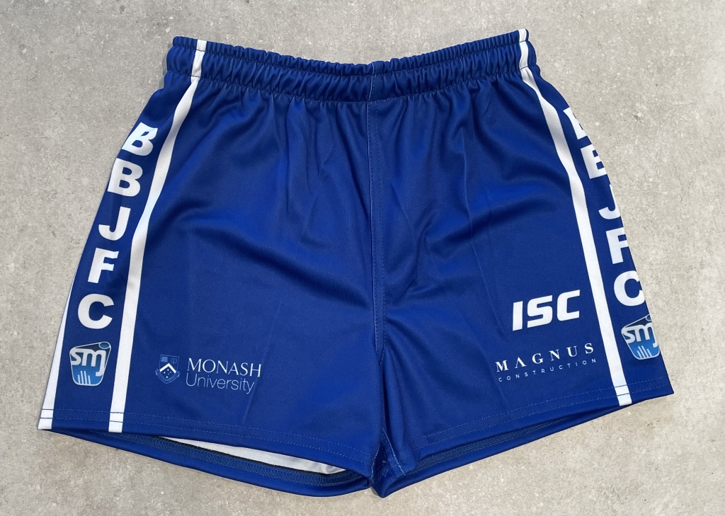 BBJFC Shorts Blue - Brighton Beach Junior Football Club